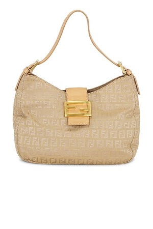 Fendi Zucchino Hobo Bag - Neutral