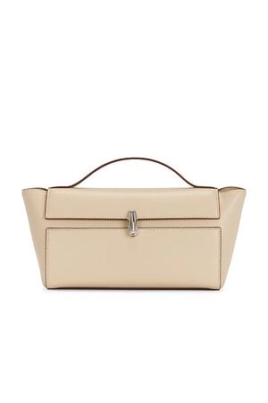 Savette Trapeze Pochette Bag - Bone