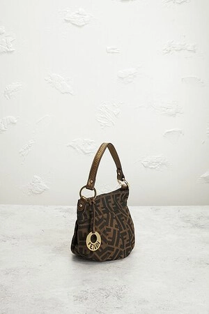 Fendi Zucca Mini Chef Shoulder Bag