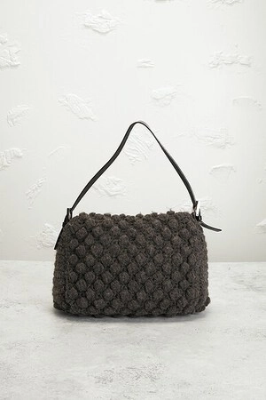 Fendi Crochet Mama Baguette Shoulder Bag