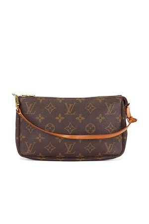 LOUIS VUITTON Monogram Pochette Accessoires Shoulder Bag - Brown