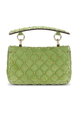 Valentino Garavani Rockstud Spike Small Shoulder Bag - Cleared Mint
