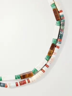 ROXANNE ASSOULIN Dunes Set Of Two Beaded Necklaces