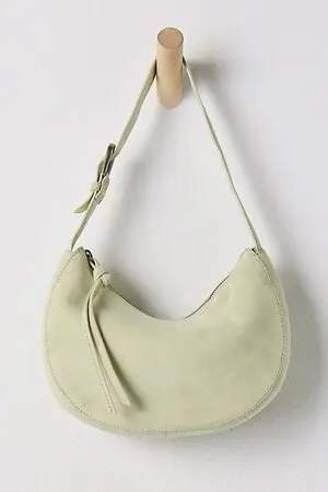 FP COLLECTION Sina Suede Shoulder Bag
