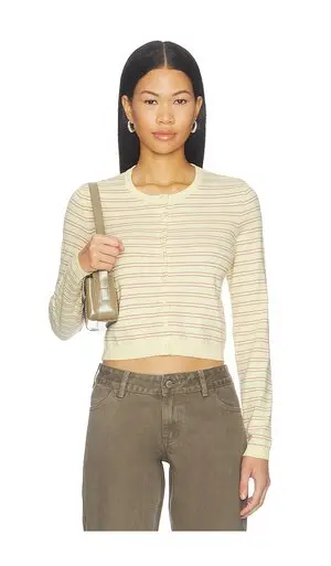 LOVERS AND FRIENDS Jaylin Stripe Cardigan - Multi