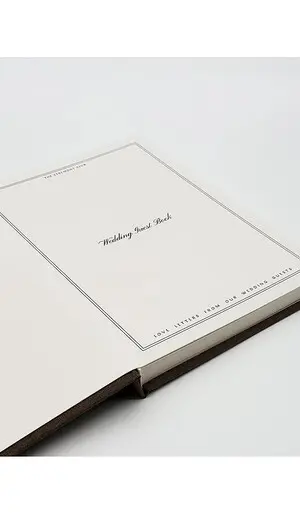 THE CEREMONY CLUB Wedding Guest Book