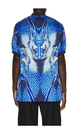 Y3 Drgn Satin Jersey In . Also