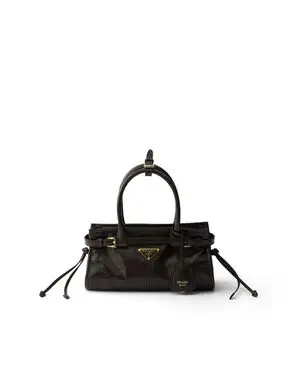 Prada Bonnie Leather Mini-bag - Forest