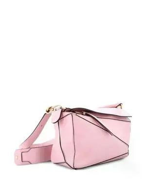 Loewe Leather Satchel Bag - Pink