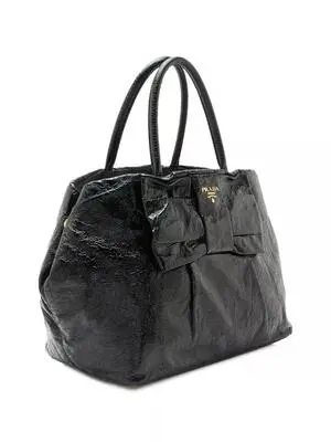 Prada Nappa Fiocco Bow Tote Bag
