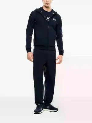 EA7 Full-zip Hoodie - Blue