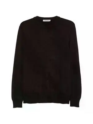 FILERIA Ribbed-trim Sweater - Brown