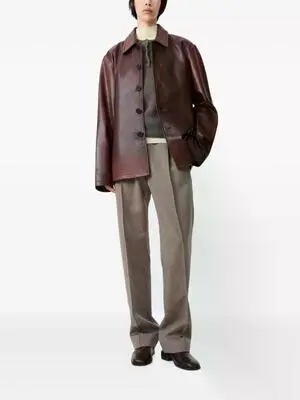 Studio Nicholson Landau Leather Jacket
