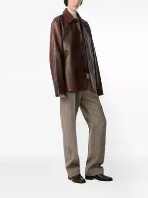 Studio Nicholson Landau Leather Jacket