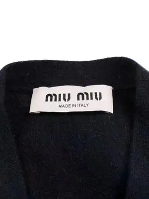 Miu Miu 2010s Side-open Cashmere Waistcoat
