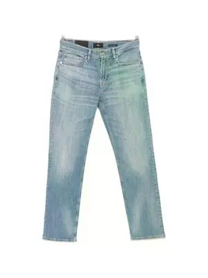 7 For All Mankind Five-pocket Straight-leg Jeans - Blue