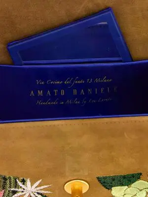 AMATO DANIELE Queen Mid Spinoza Clutch Bag