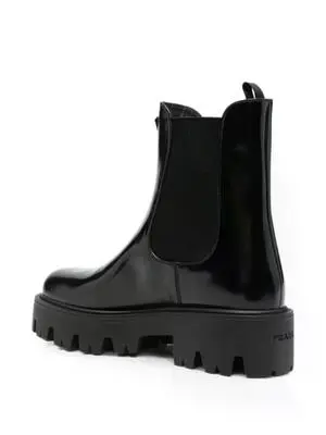 Prada Logo-plaque Chelsea Boots