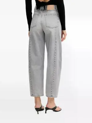VICOLO High-waisted Barrel-leg Jeans