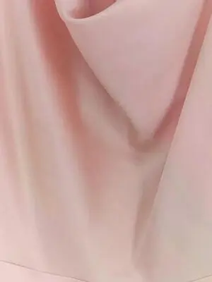 ACTUALEE Satin-finish Cowl-neck Maxi Dress
