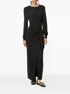 Isabel Marant Étoile Jozira Long Fine-knit Sweater Dress - Grey