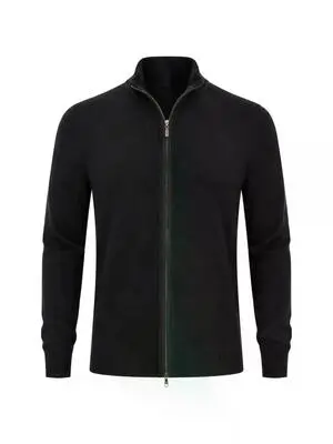 FILERIA Zip-fastening Cardigan - Black