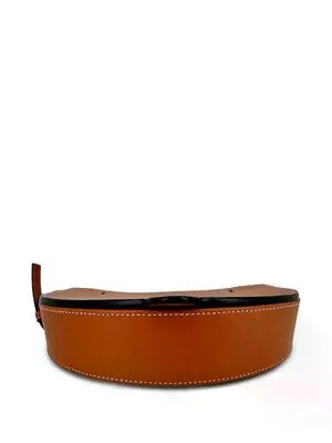 Loewe Heel Small Leather Pouch With Embossed Anagram Logo