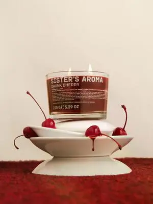 SISTER’S AROMA Drunk Cherry Candle