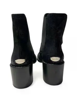 JIMMY CHOO Merril Crystal-welt Ankle Boots