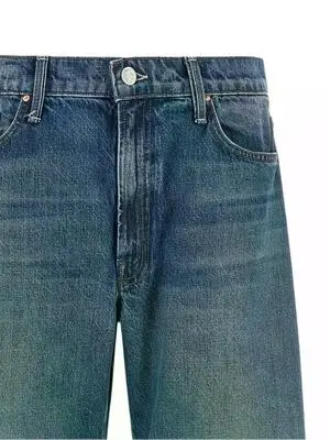 MOTHER Dodger Flood Wide-leg Cotton Jeans