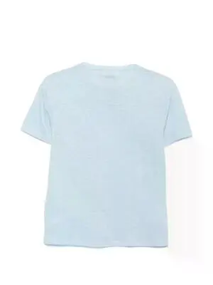 MC2 SAINT BARTH Embroidered Linen T-shirt
