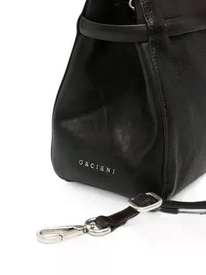 Orciani Aura Large Leather Tote Bag
