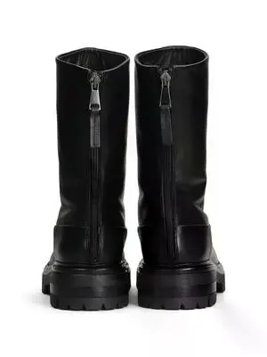 Elena Iachi Zip Leather Boots