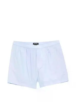 TOM FORD Elasticated-waistband Boxers - Blue
