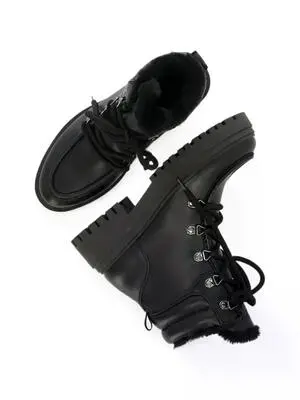 MEXX Lace-up Shearling Boots