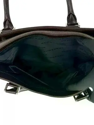 Burberry 1990-2000 House Check Canvas Handbag