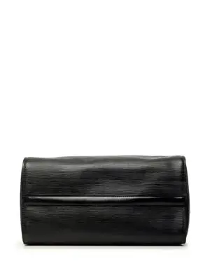 LOUIS VUITTON Epi Speedy 30 Boston Bag - Black