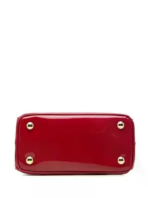 Prada 2013-2026 Mini Patent Galleria Double Zip Satchel