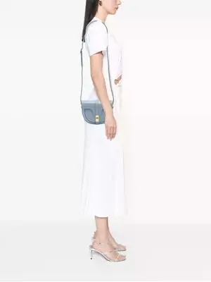 Celine Calfskin Besace 16 Crossbody Bag - Blue