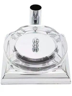 EL CASCO Square Cigar Ashtray - Silver