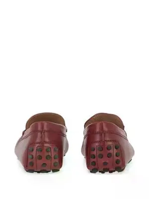 TOD'S T-logo Leather Loafers
