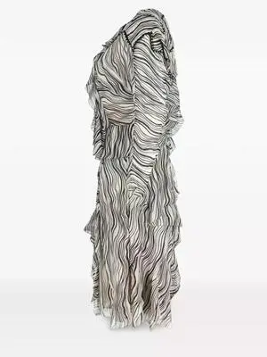 Chloé Ruffled Printed Dress