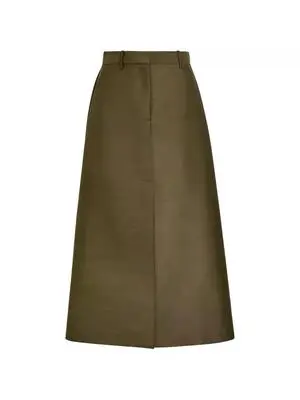 HEIRLOME A-line Midi Skirt - Green