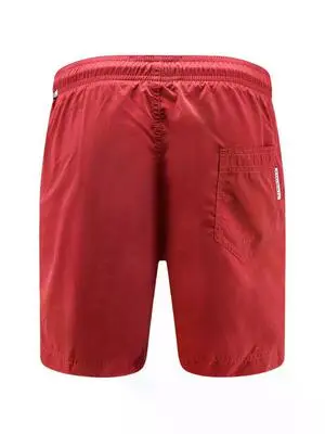 PENINSULA SWIMWEAR Isola Rossa Drawstring Swim Shorts - Red