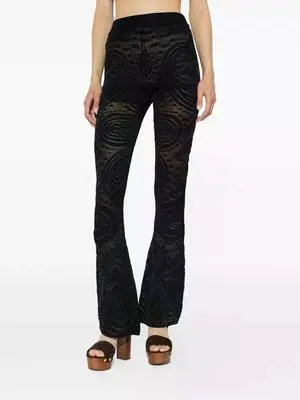 Etro Paisley-pattern Flared Trousers