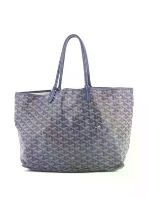 Goyard Saint Louis Coated Canvas Pm Tote Bag - Blue
