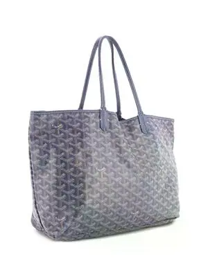 Goyard Saint Louis Coated Canvas Pm Tote Bag - Blue