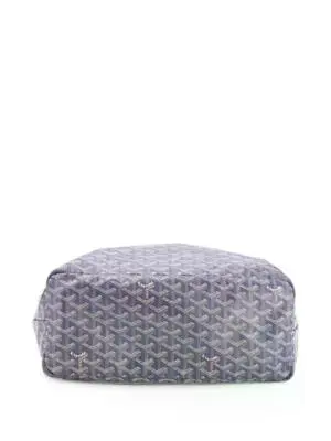 Goyard Saint Louis Coated Canvas Pm Tote Bag - Blue