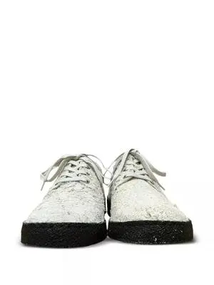 Comme Des Garçons George Cox Distressed-effect Sneakers - Neutrals