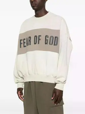 Fear Of God Logo-print Panelled Sweater